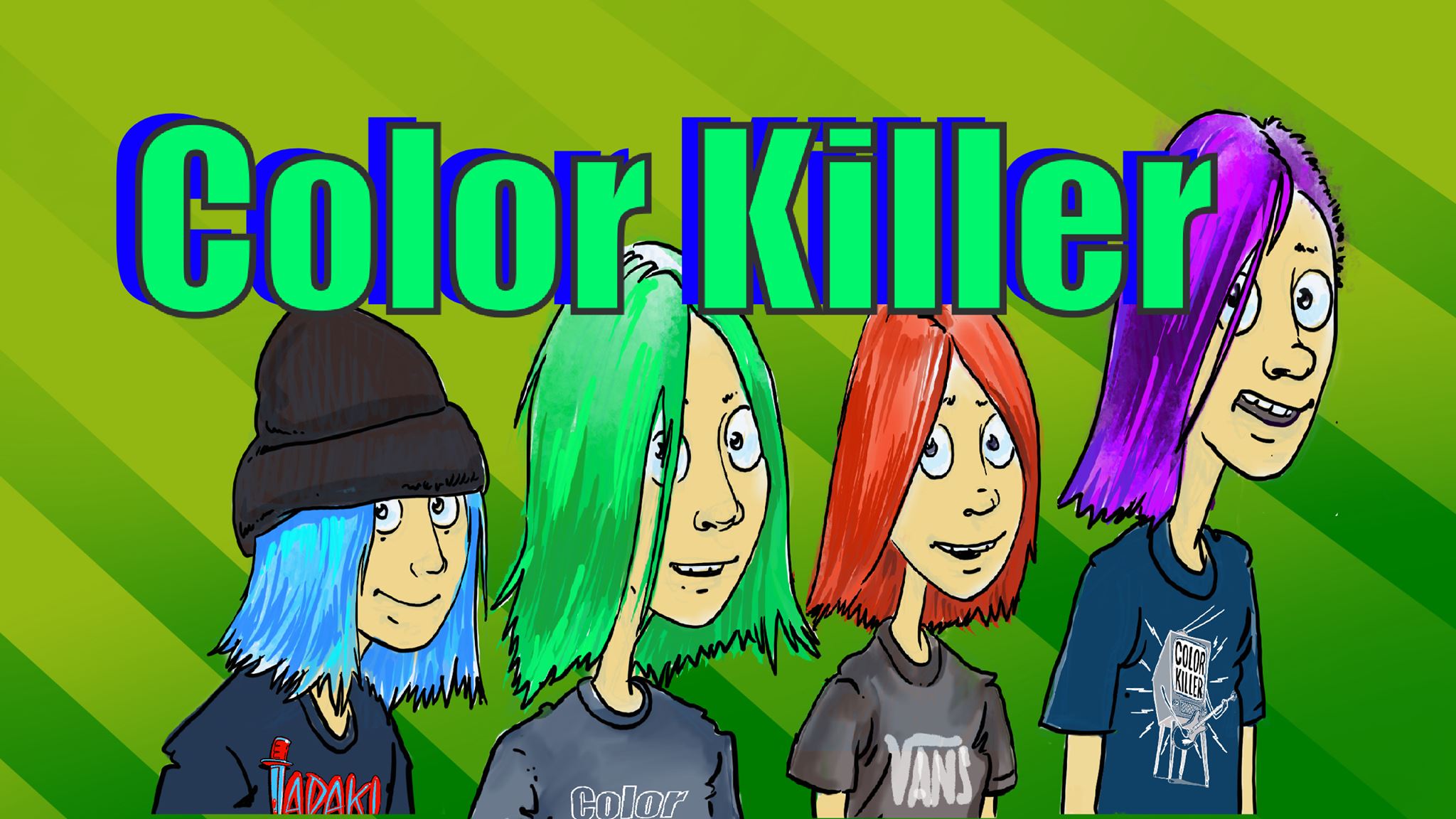 ...feeling cheated, COLOR KILLER Pat on the Back